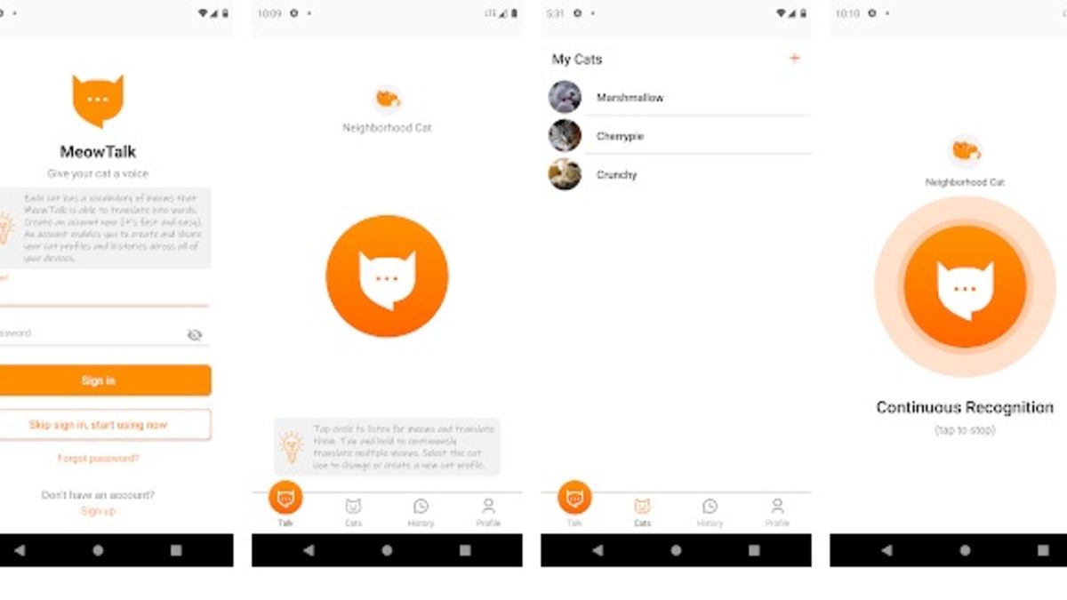 MeowTalk la aplicación que traduce los maullidos de tu gato