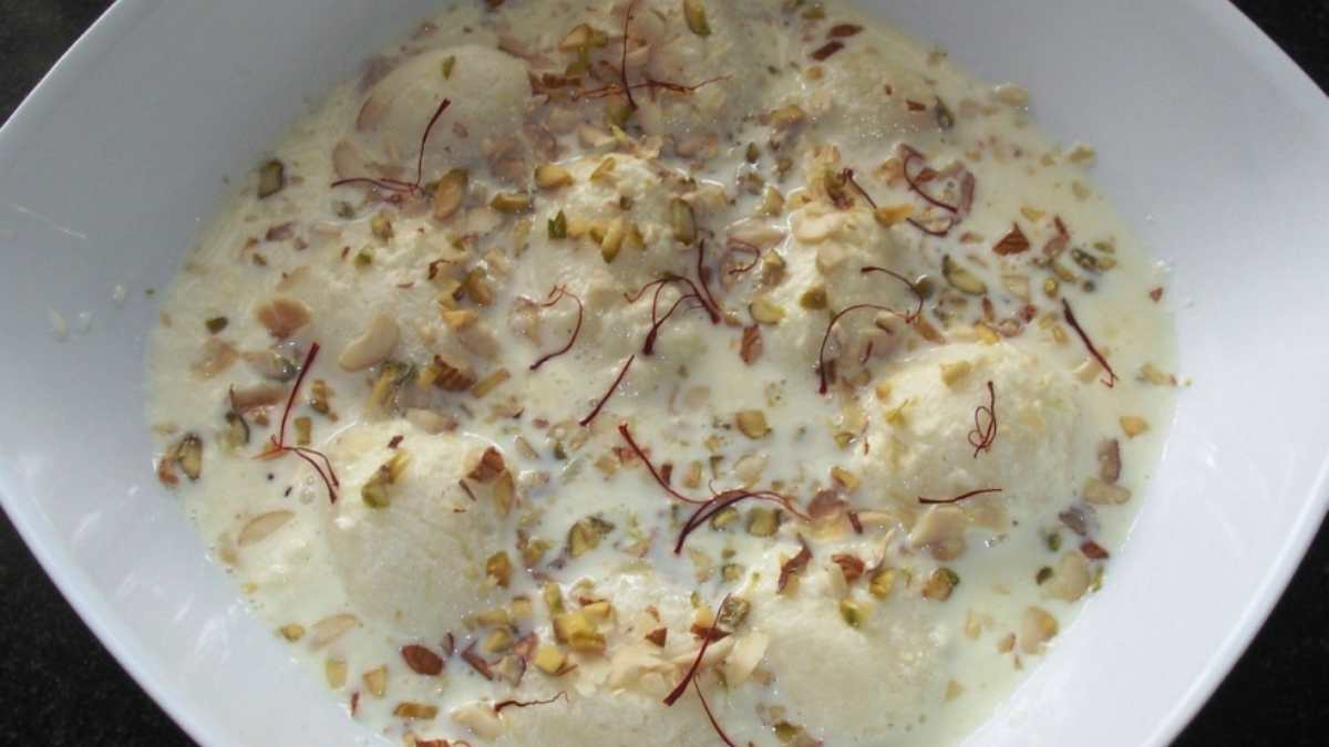 Recetas de postres orientales: Rasamalai