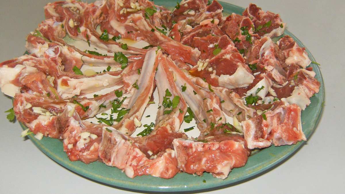 Receta de chuletas de cordero al horno