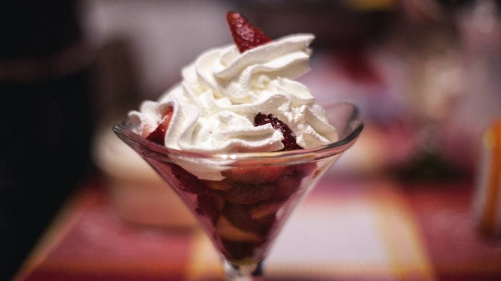 Receta de Mousse de gofio canario fácil de preparar