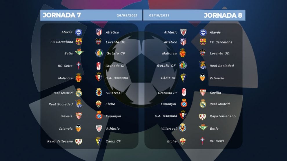 Consulta el calendario completo de la Liga Santander 2021- 2022