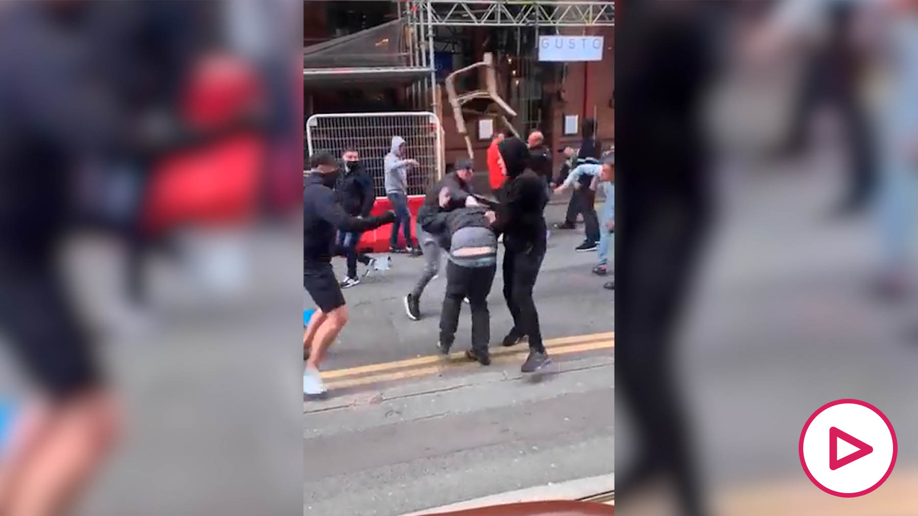 Premier League: Tremenda batalla entre hooligans del Leeds United y el ...