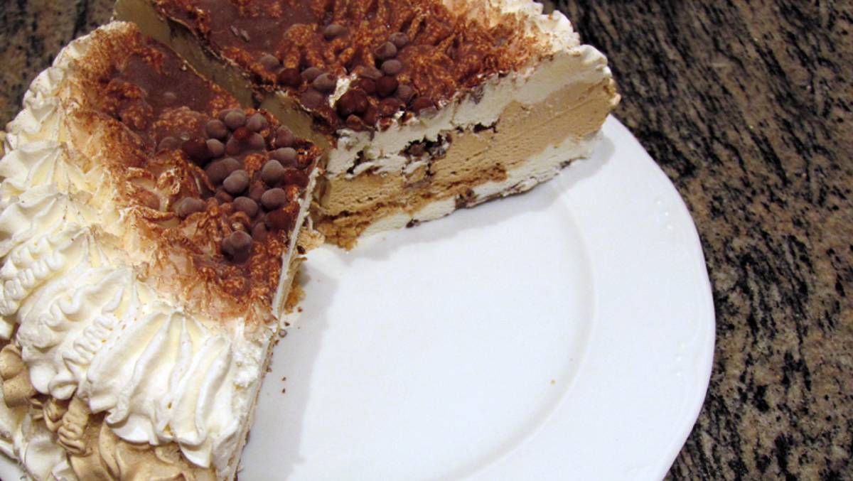 Receta de tarta helada romántica