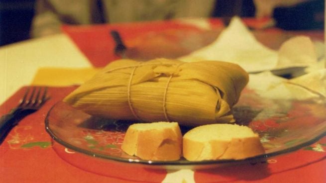 Humita en chala, receta argentina