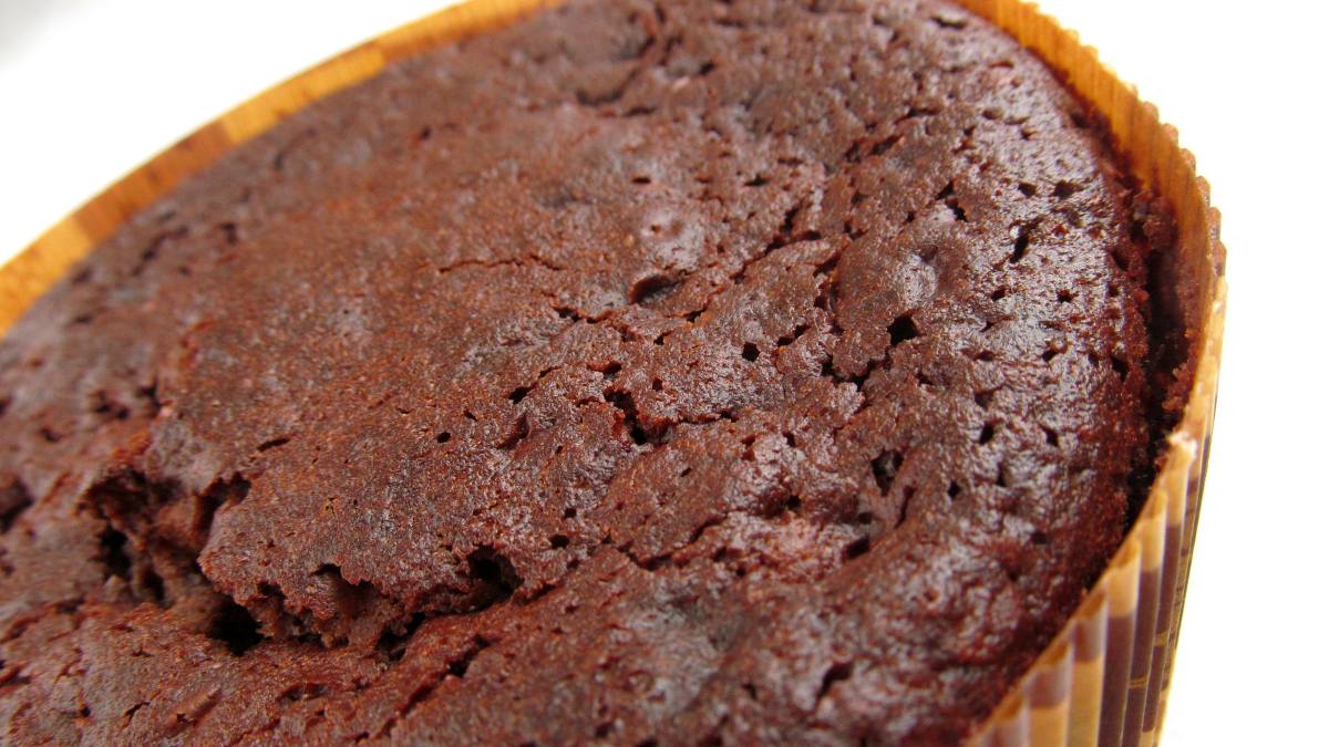 Pastel chiffon de cacao, receta USA