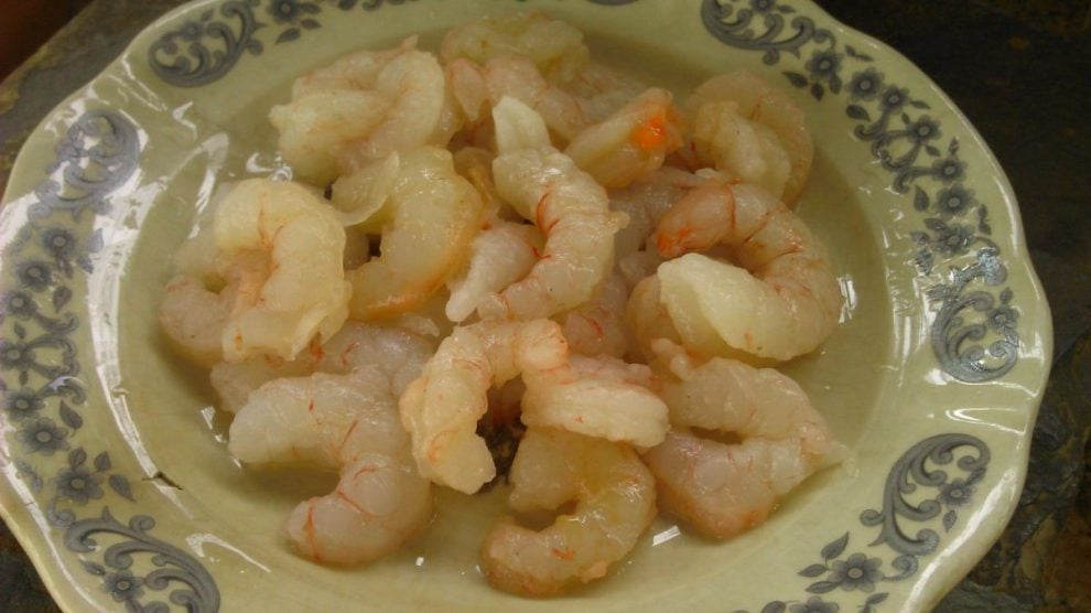 Fricasé de gambas