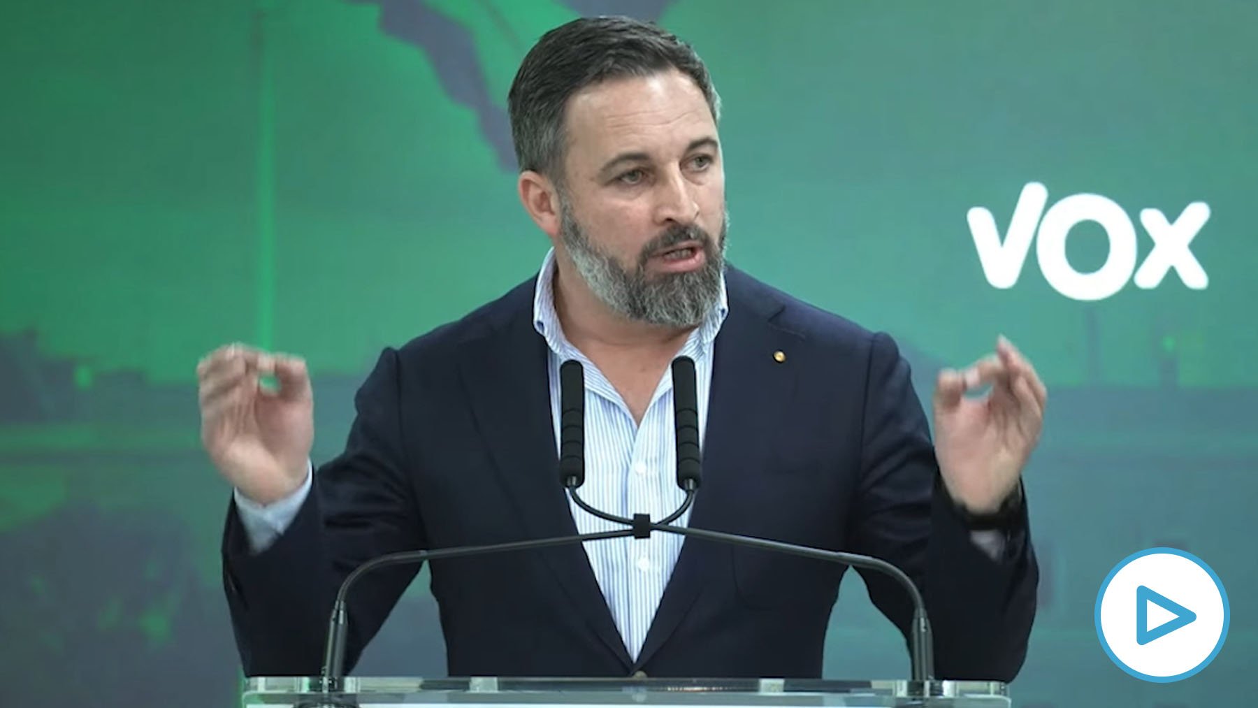 Santiago Abascal: "Vox muy pronto puede ser el primer partido de los ...