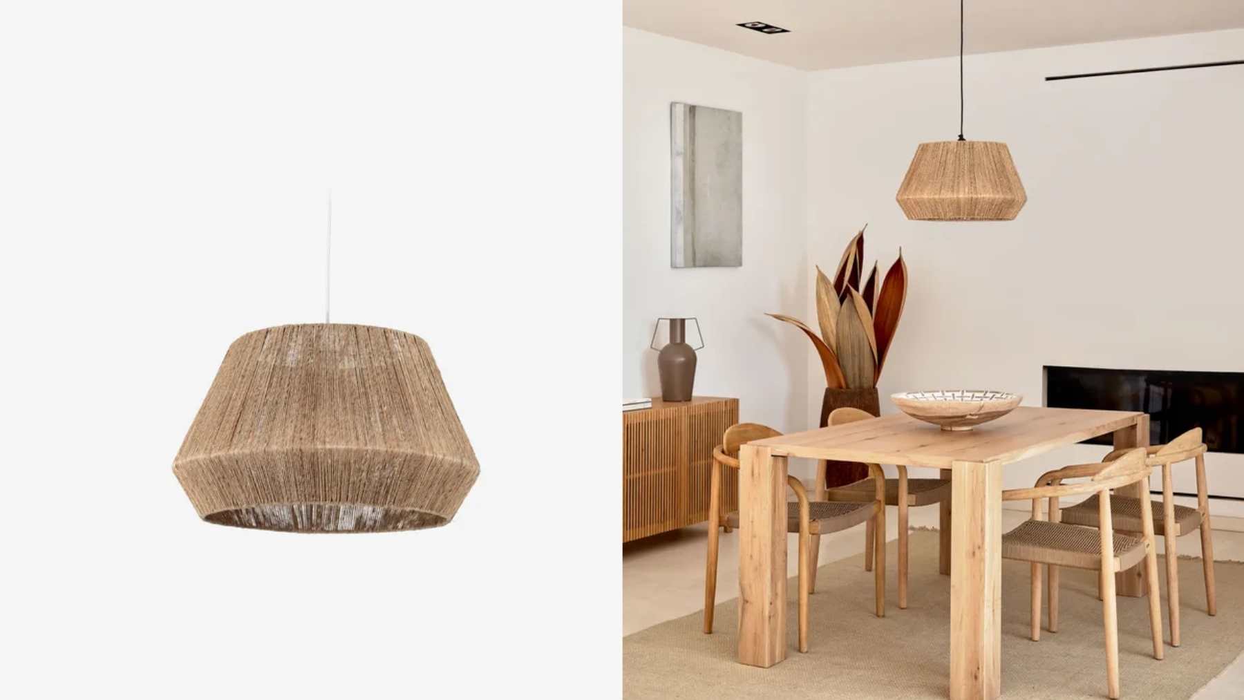 La lámpara que no falta en las casas más pijas está es Kave Home y su ...