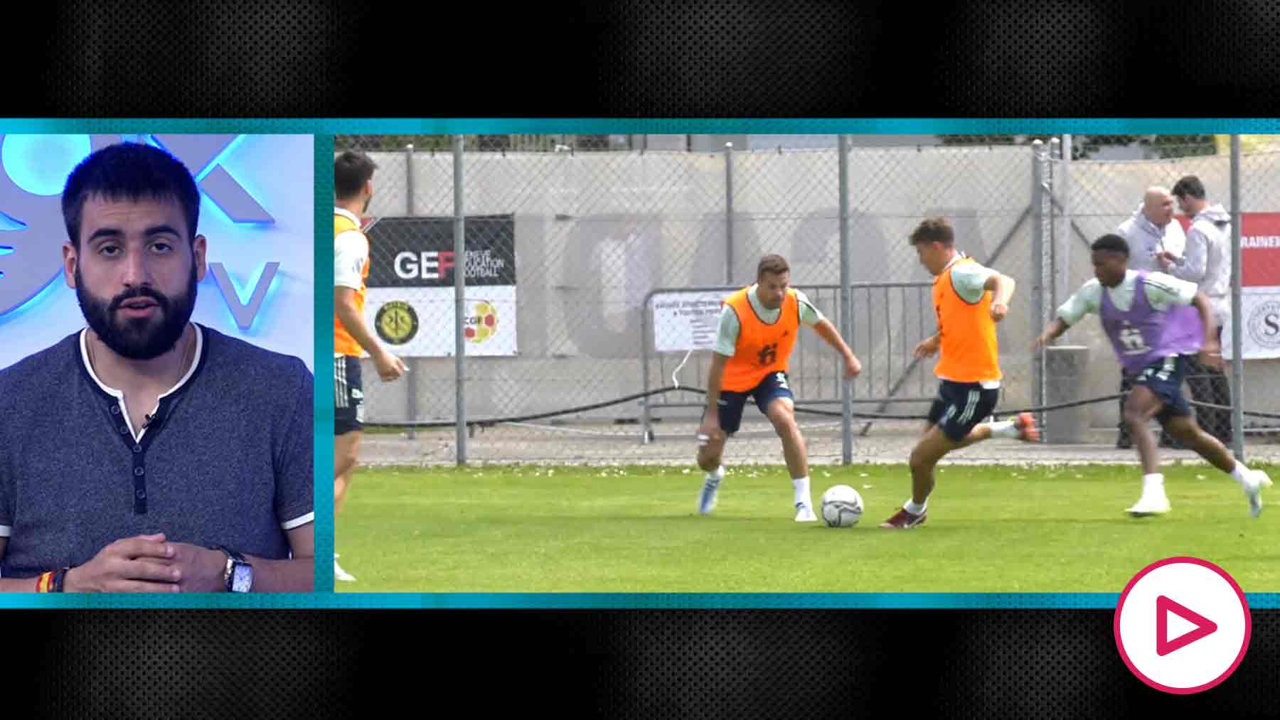 Alineación oficial de España contra Suiza