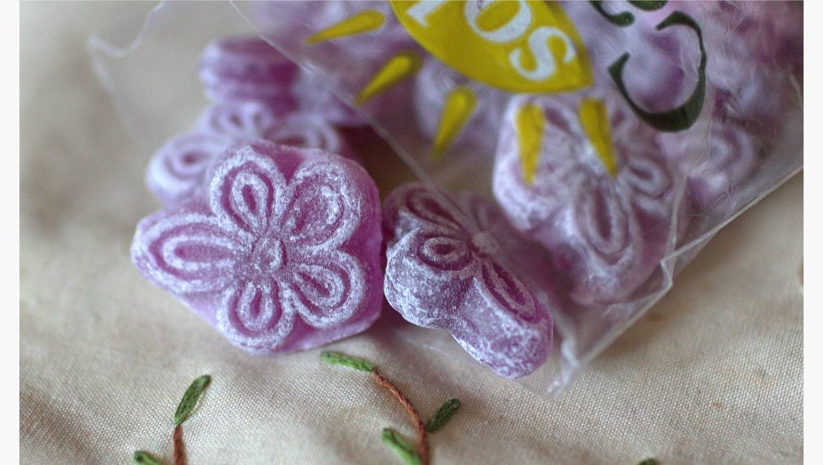 Helado de caramelo de violetas: una deliciosa receta