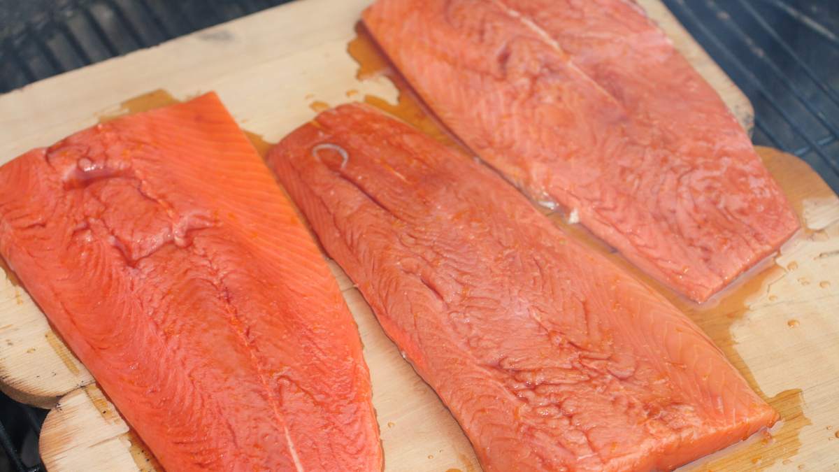 Salmón con salsa picante de coco