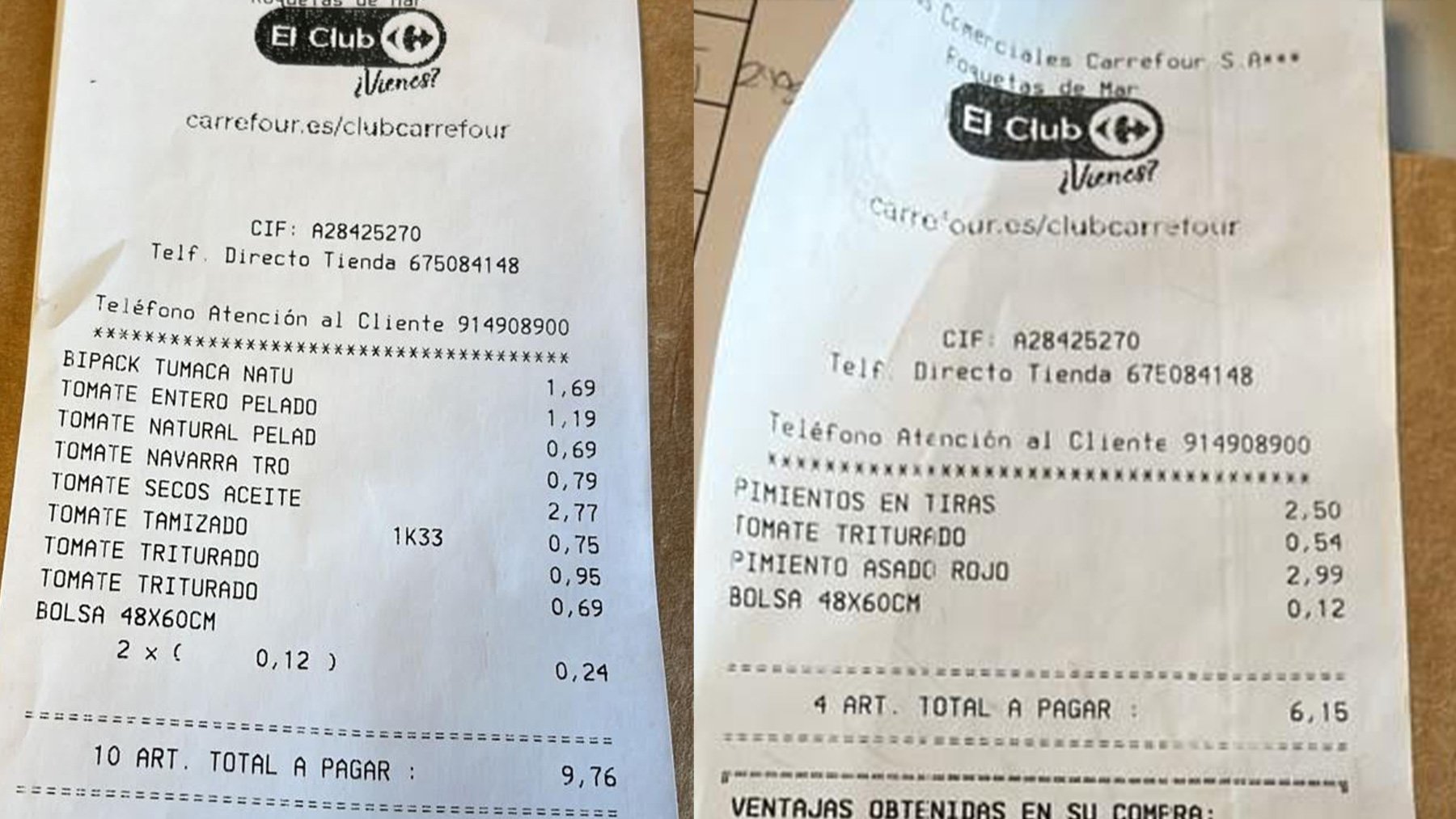 Carrefour sube hasta un 30% el precio de alimentos básicos antes del ...