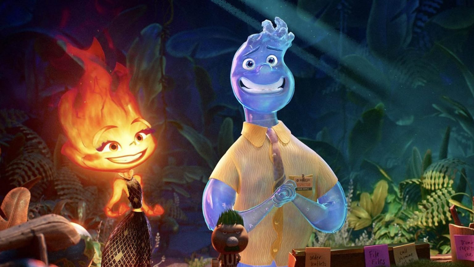 Primer tráiler de 'Elemental', Pixar presenta su mundo de elementos