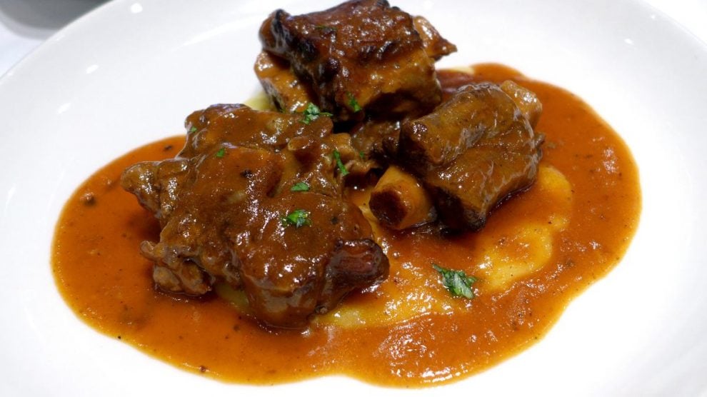 Receta casera de rabo con alubias