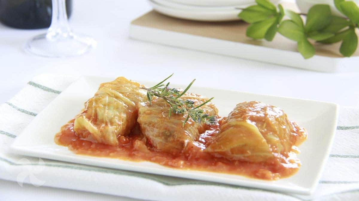 Strudel de repollo, de postres por Austria