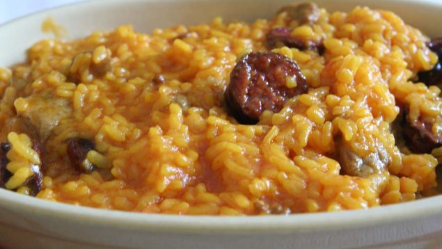 Arroz atollado, receta de Colombia
