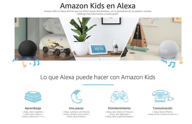 Amazon Kids, la versión infantil de Alexa