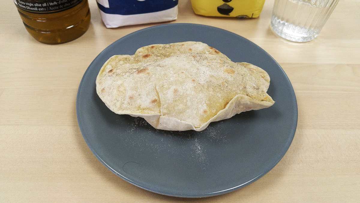 Prueba esta receta de chapati, pan hindú