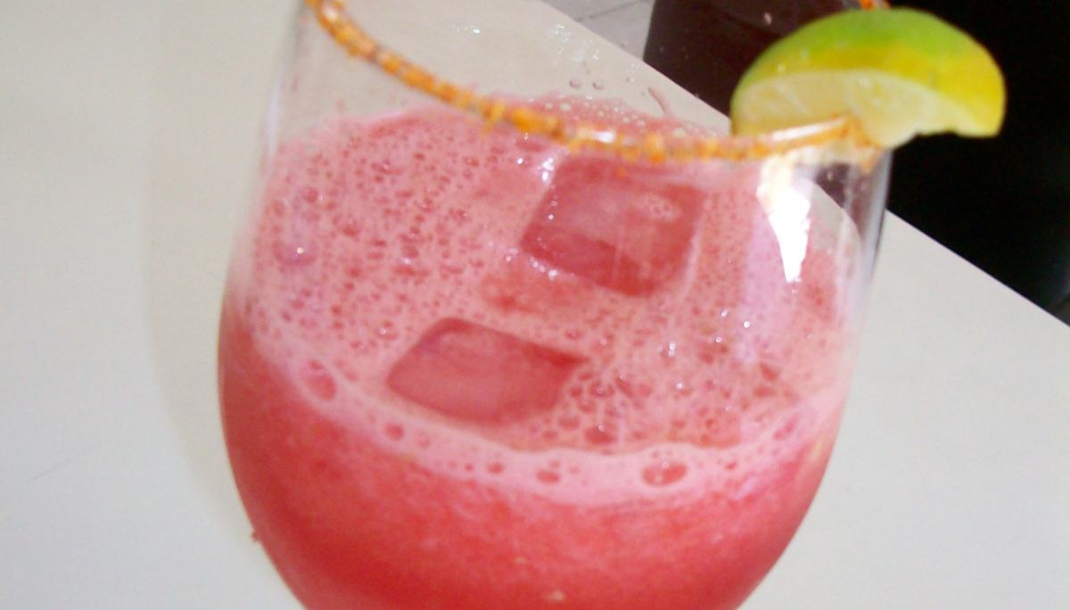 Receta mexicana de agua de sandía