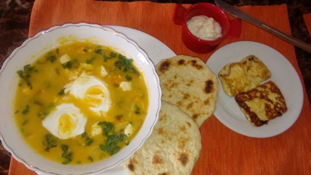 La sopa venezolana se llama pisca andina