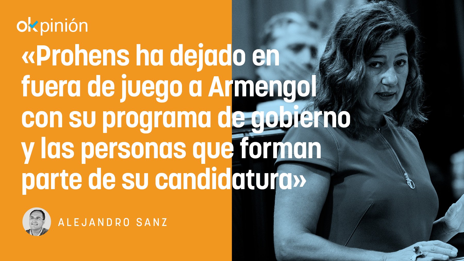 Armengol en fuera de juego