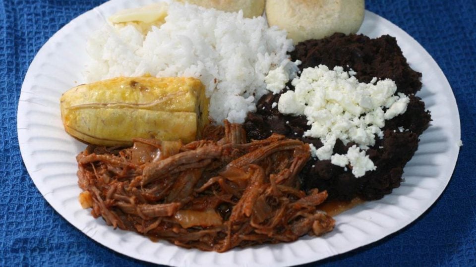 Pabellón criollo, receta venezolana