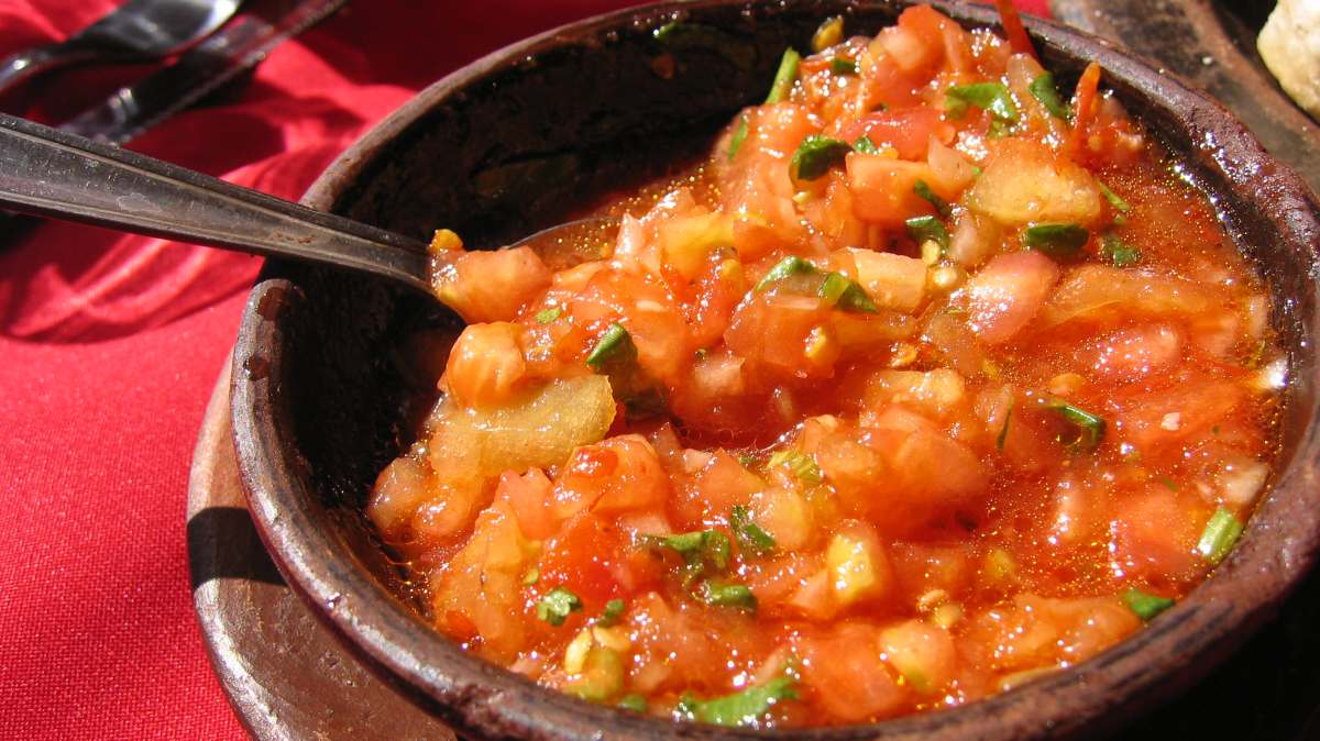 Salsa pebre chilena