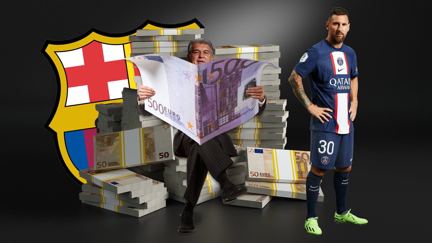 Así es el plan de Laporta para reducir los 200 millones de gasto