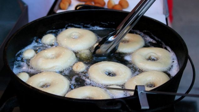 Donas de Nutella, menta y chocolate