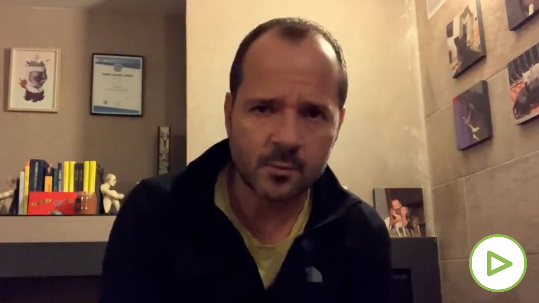 El estremecedor relato de Ángel Martín recordando su brote psicótico ...