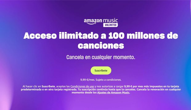 El plan de Amazon para disfrutar de un verano musical a 0