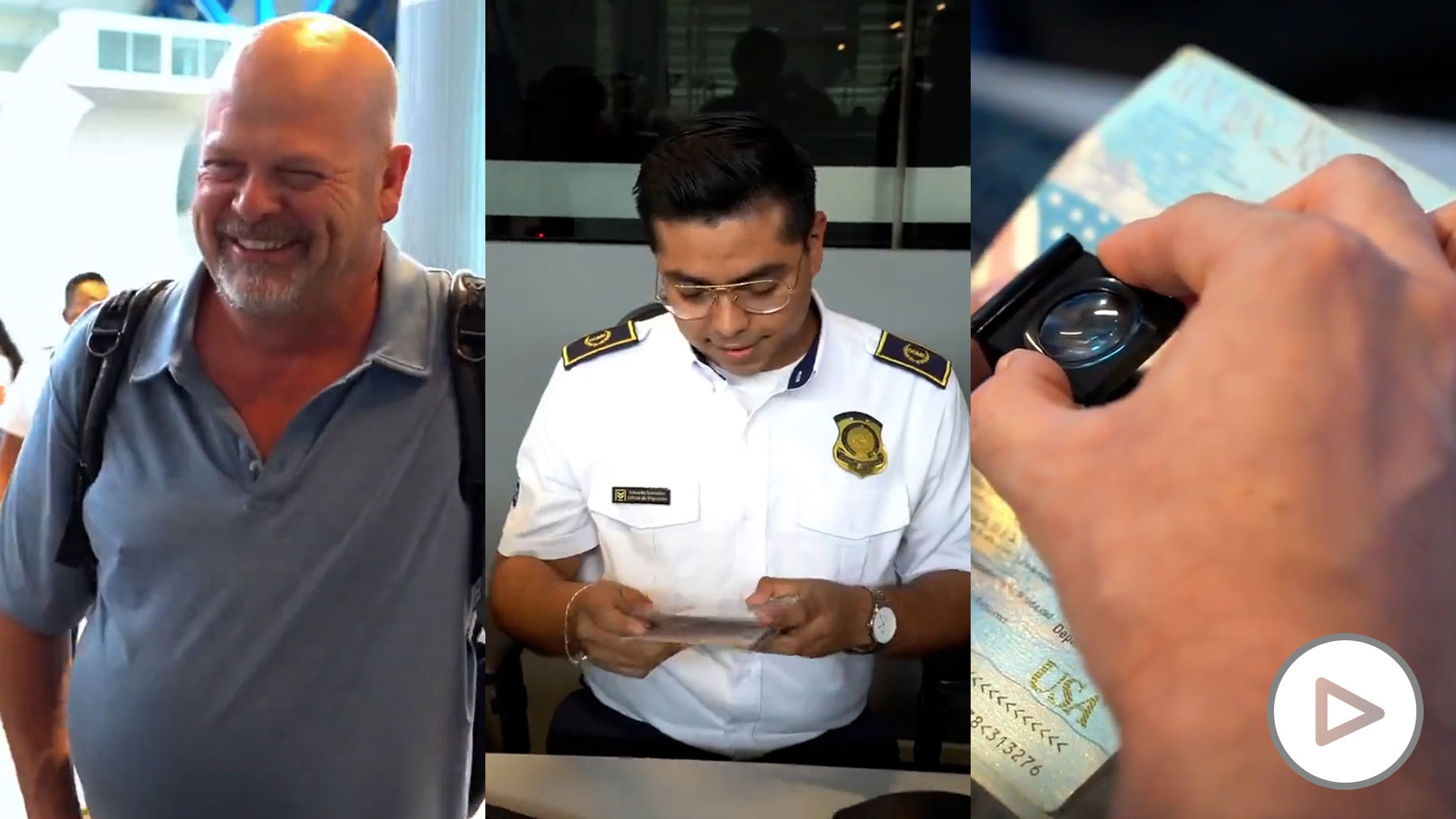 "No lo sé Rick, este pasaporte parece falso": el troleo más épico al presentador más famoso