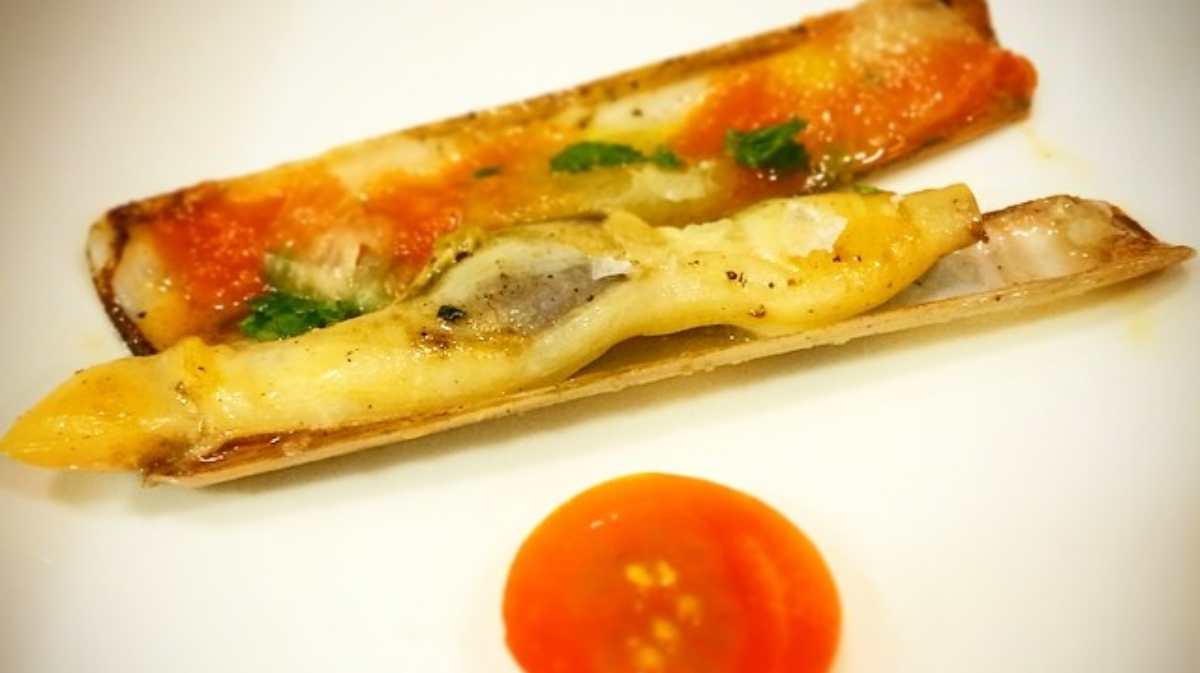 Receta de navajas a la marinera