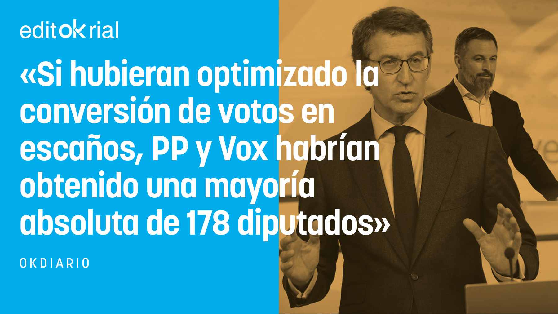 El voto inútil: así perdieron PP y Vox la mayoría absoluta