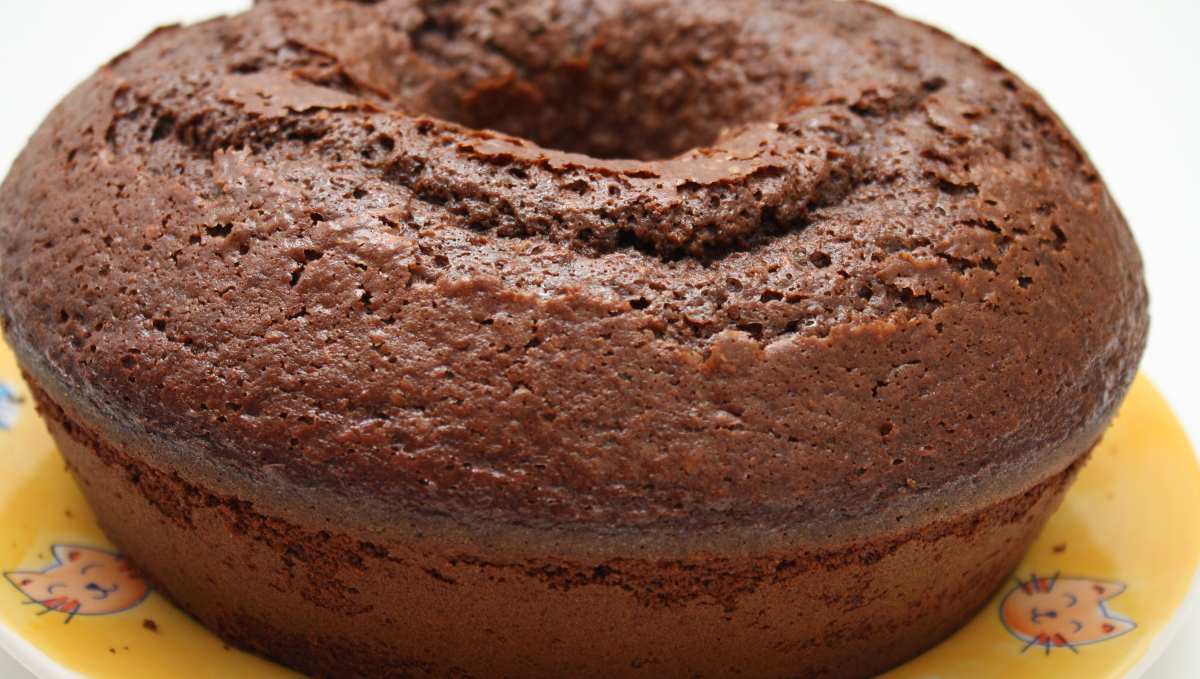 Delicioso pastel de chocolate francés sin harina