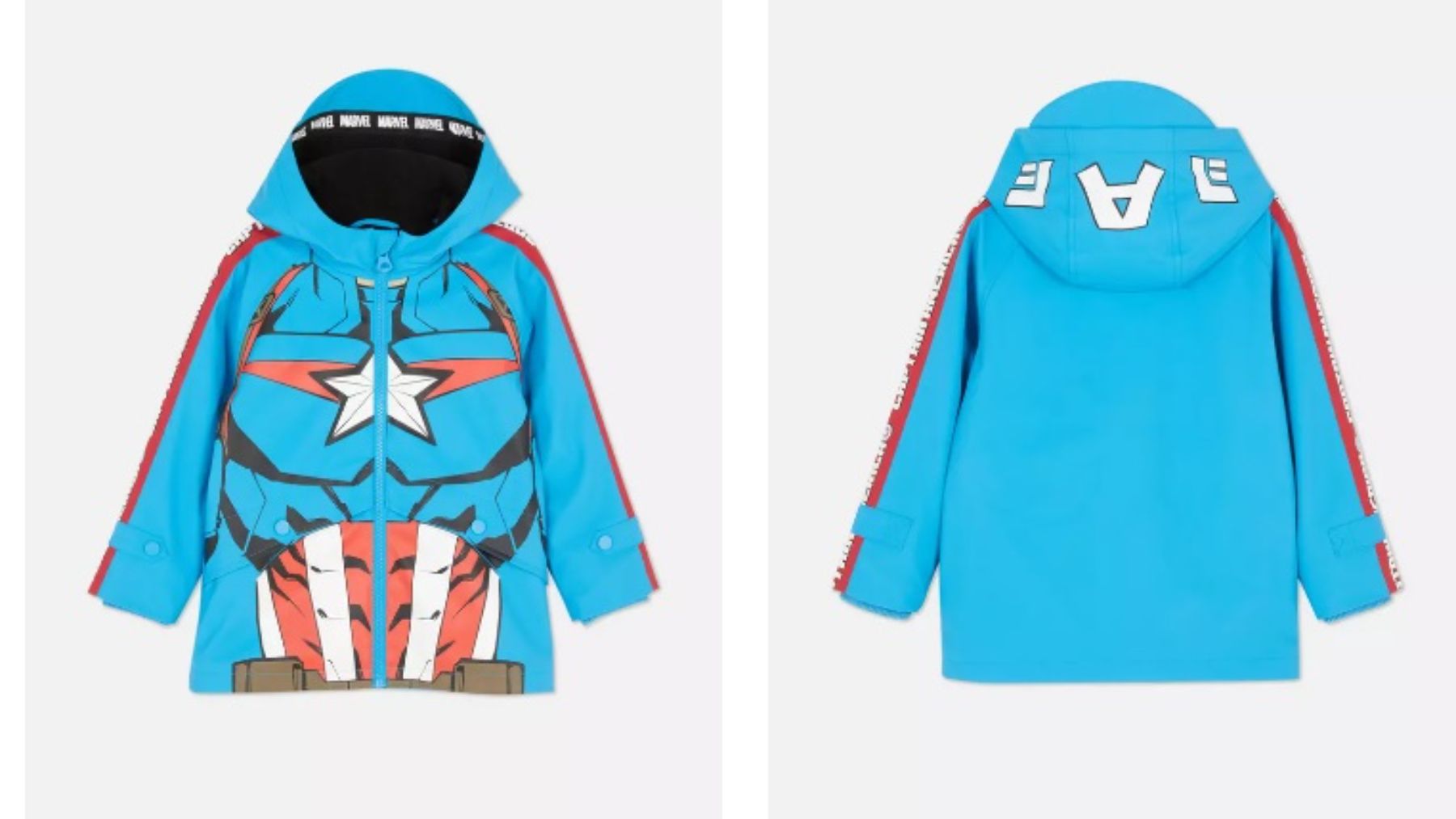 Primark tiene el chubasquero del Capitán América de Marvel que no te ...