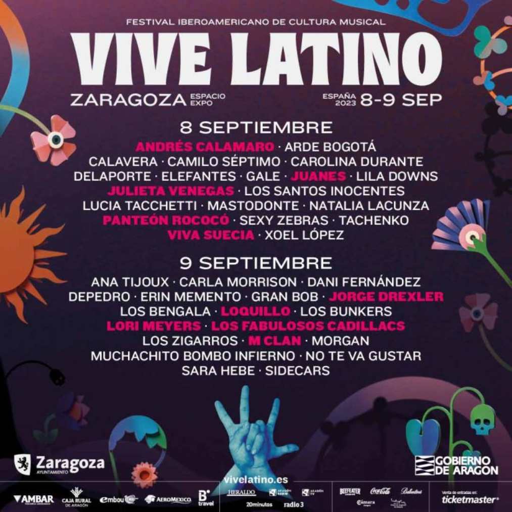 El festival 'Vive Latino' convierte Zaragoza en referencia europea ...