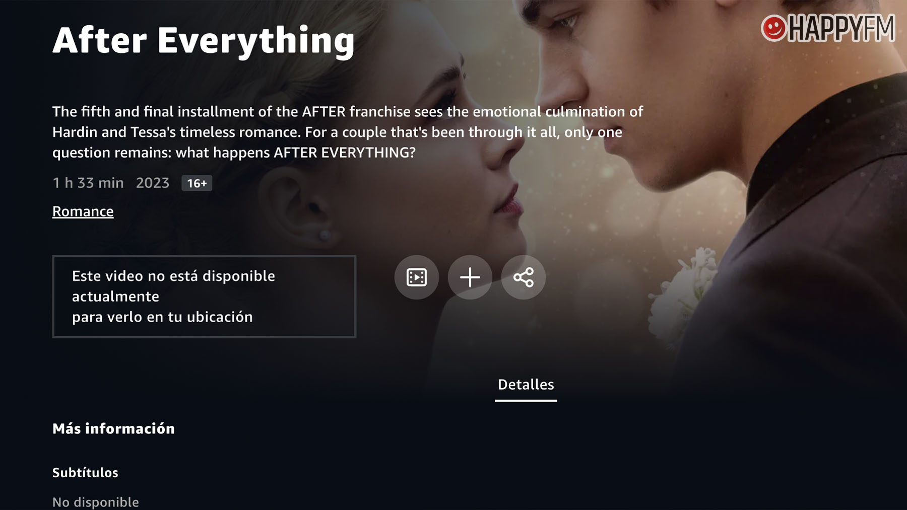 After Everything: ¿Cuándo se estrena la película en Amazon Prime Video?
