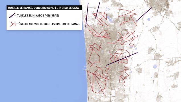 Hamás: "Los túneles de Gaza son nuestros, los palestinos tienen a la ONU"