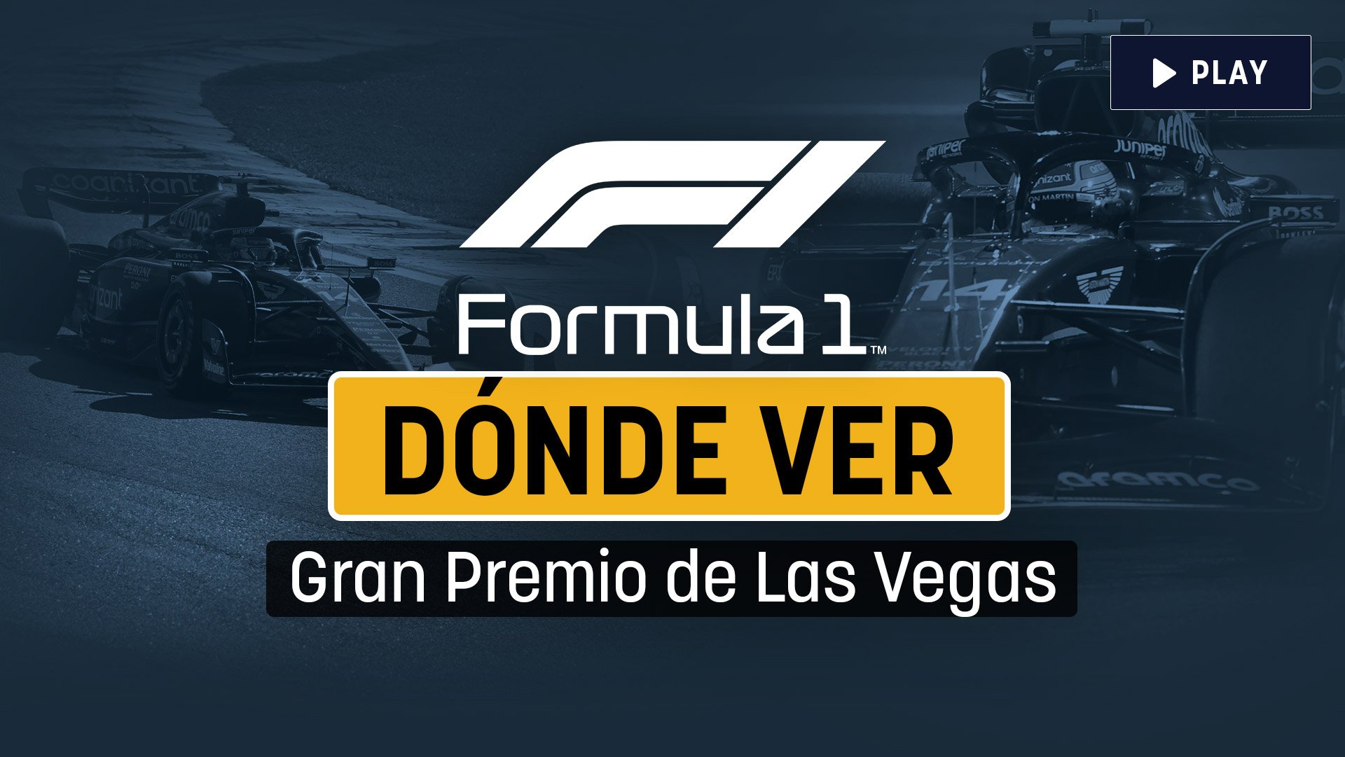 Dónde ver el GP de Las Vegas de F1 y programación de la carrera