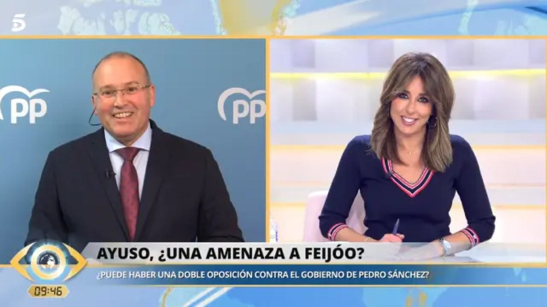 'La Mirada Crítica': Miguel Tellado señala a Pedro Sánchez como el ...