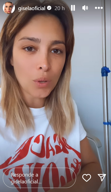 Gisela habla de su intervención de urgencia en pleno embarazo: "Podría ...