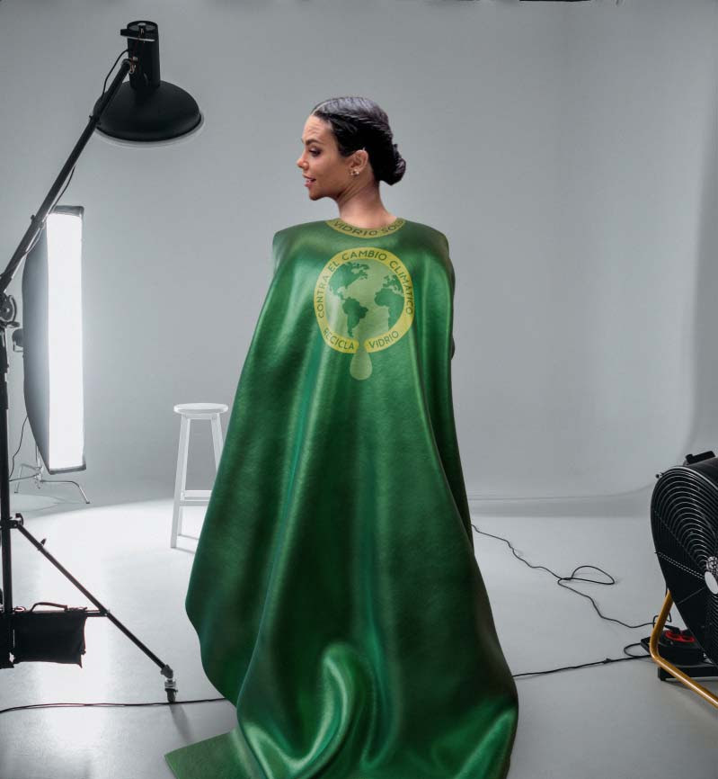 La inocentada de Ecovidrio con el vestido de Cristina Pedroche