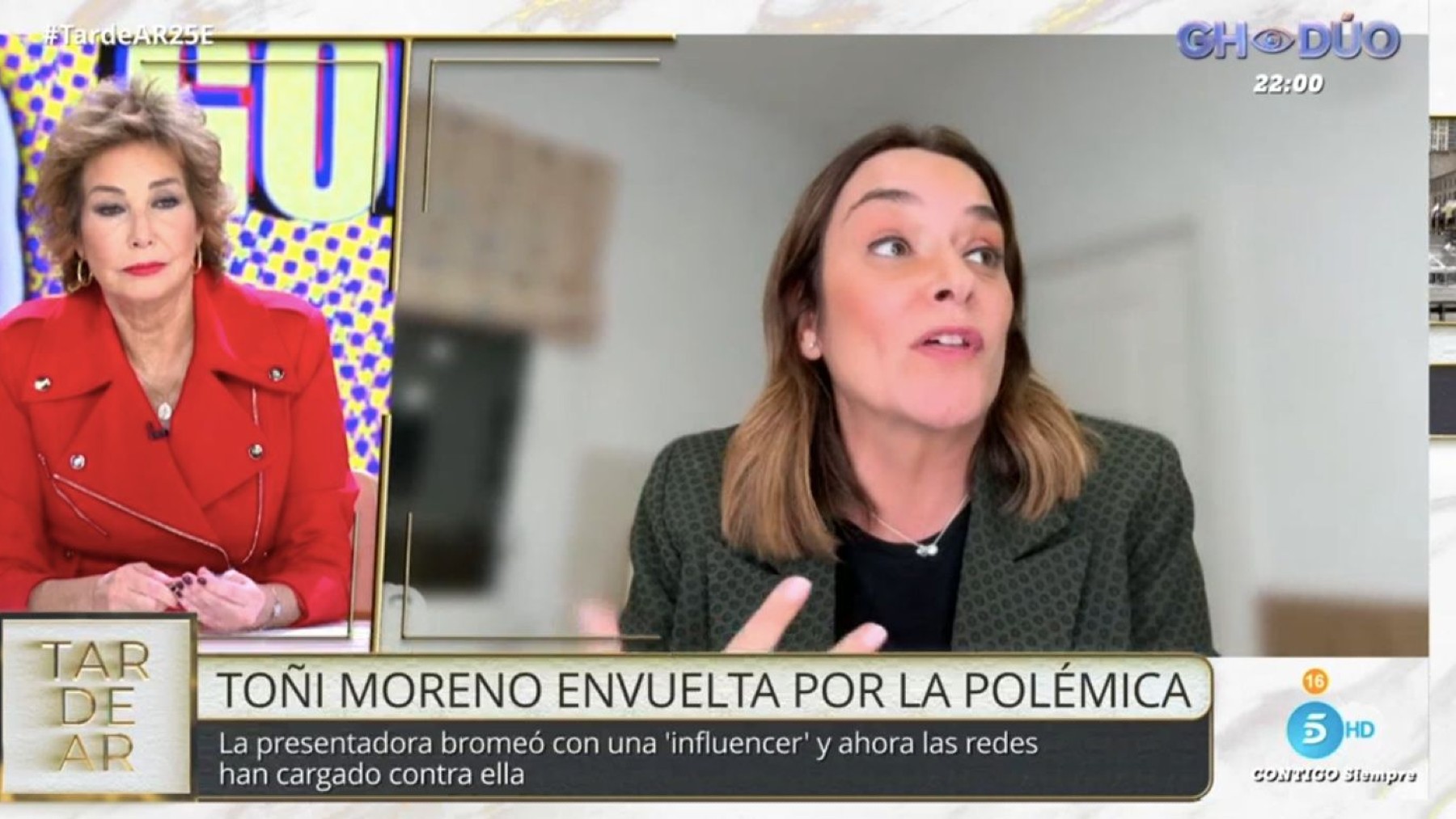 Ana Rosa Quintana saca las uñas por Toñi Moreno: "Es que ya no se puede ...
