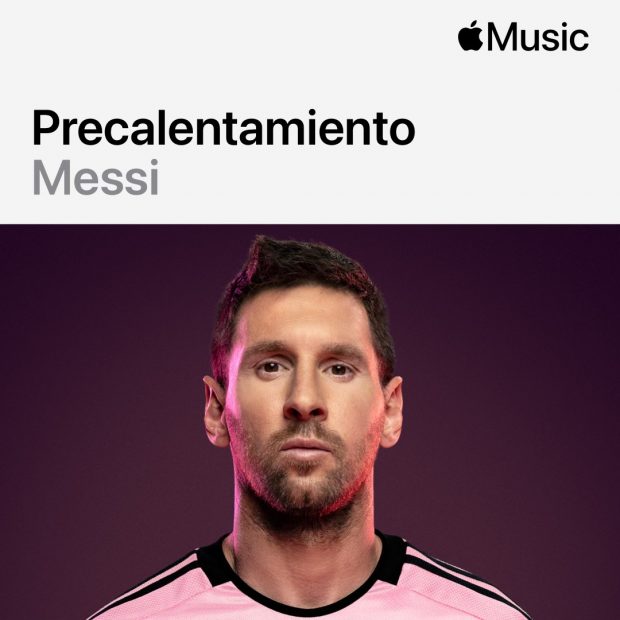 Esta es la playlist de Apple Music de Messi antes de sus partidos