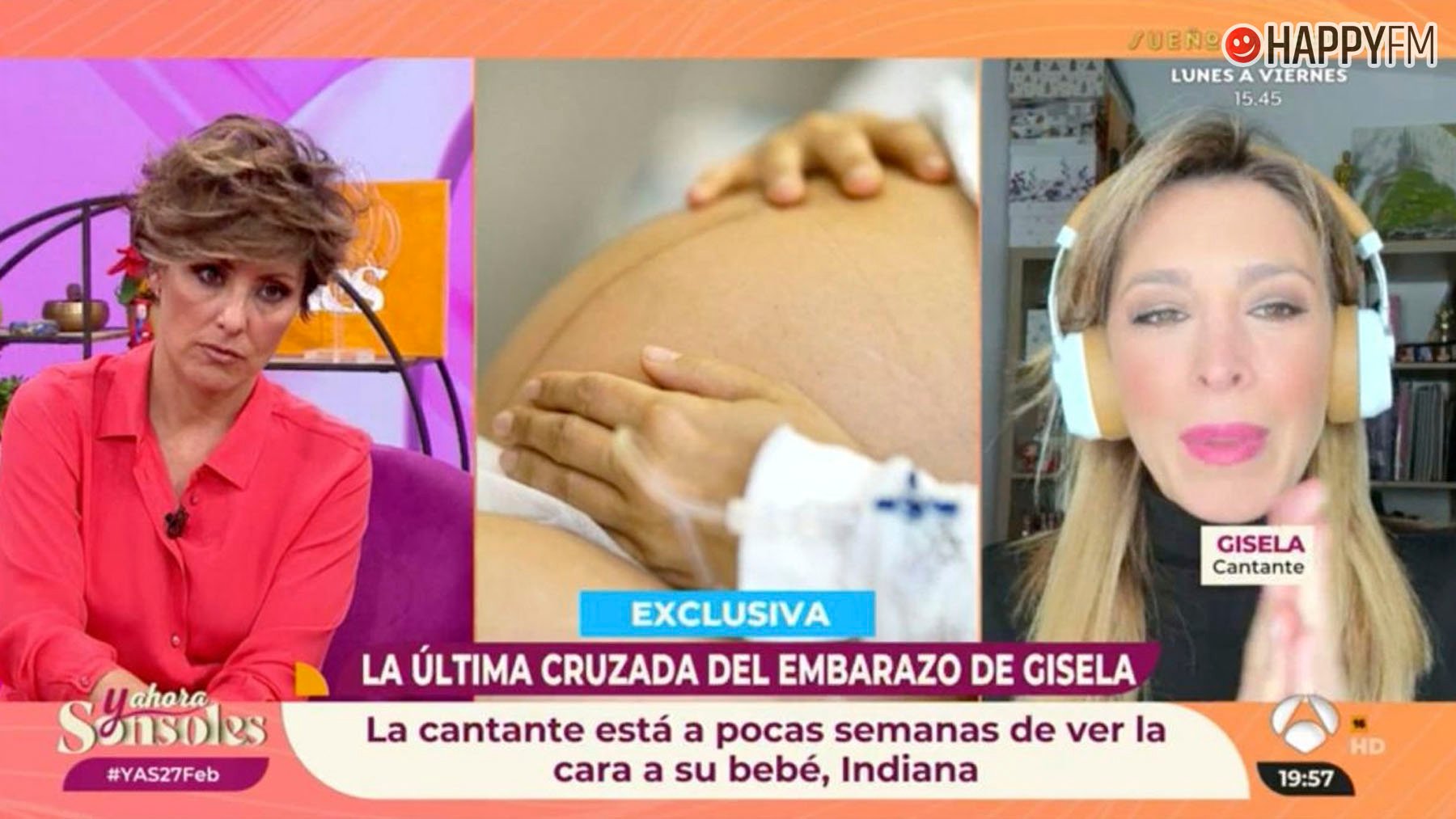 Gisela confiesa cómo se encuentra tras haber sido ingresada de urgencia en el octavo mes de embarazo