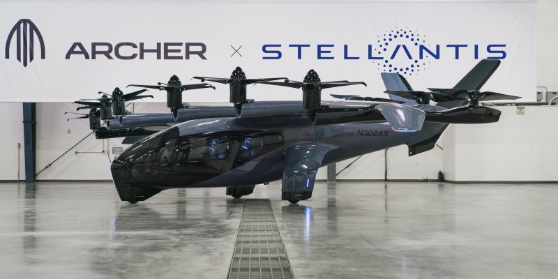 Stellantis mira al futuro: así son los drones de Archer en los que ...