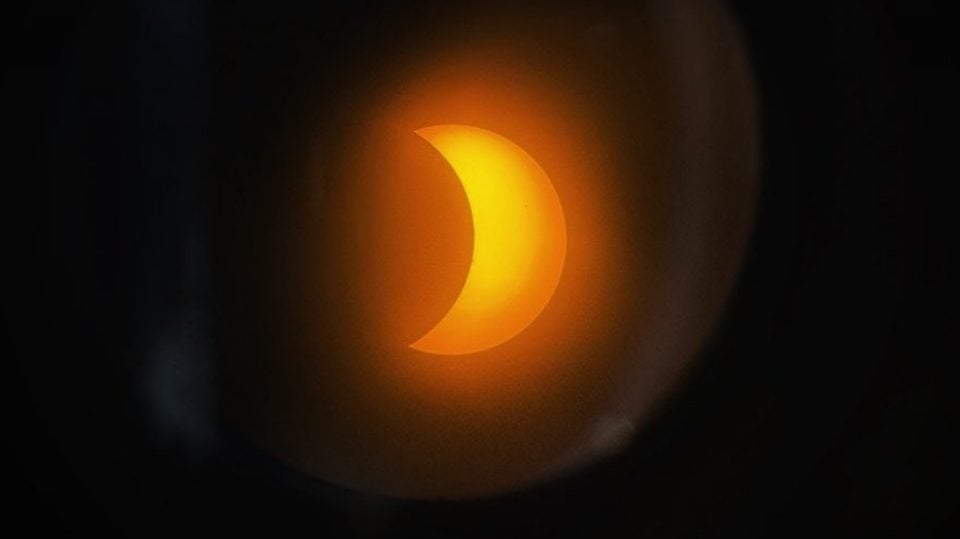Así son las imágenes más impactantes del eclipse solar