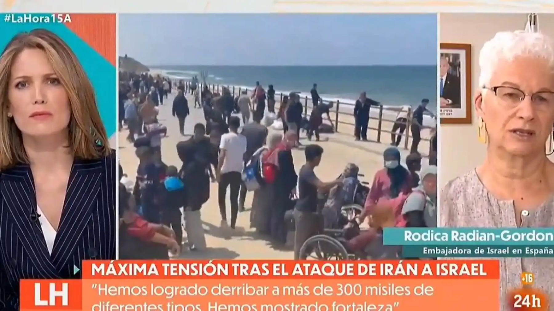 La embajadora de Israel planta cara a Intxaurrondo: “Lo de Gaza no es ...