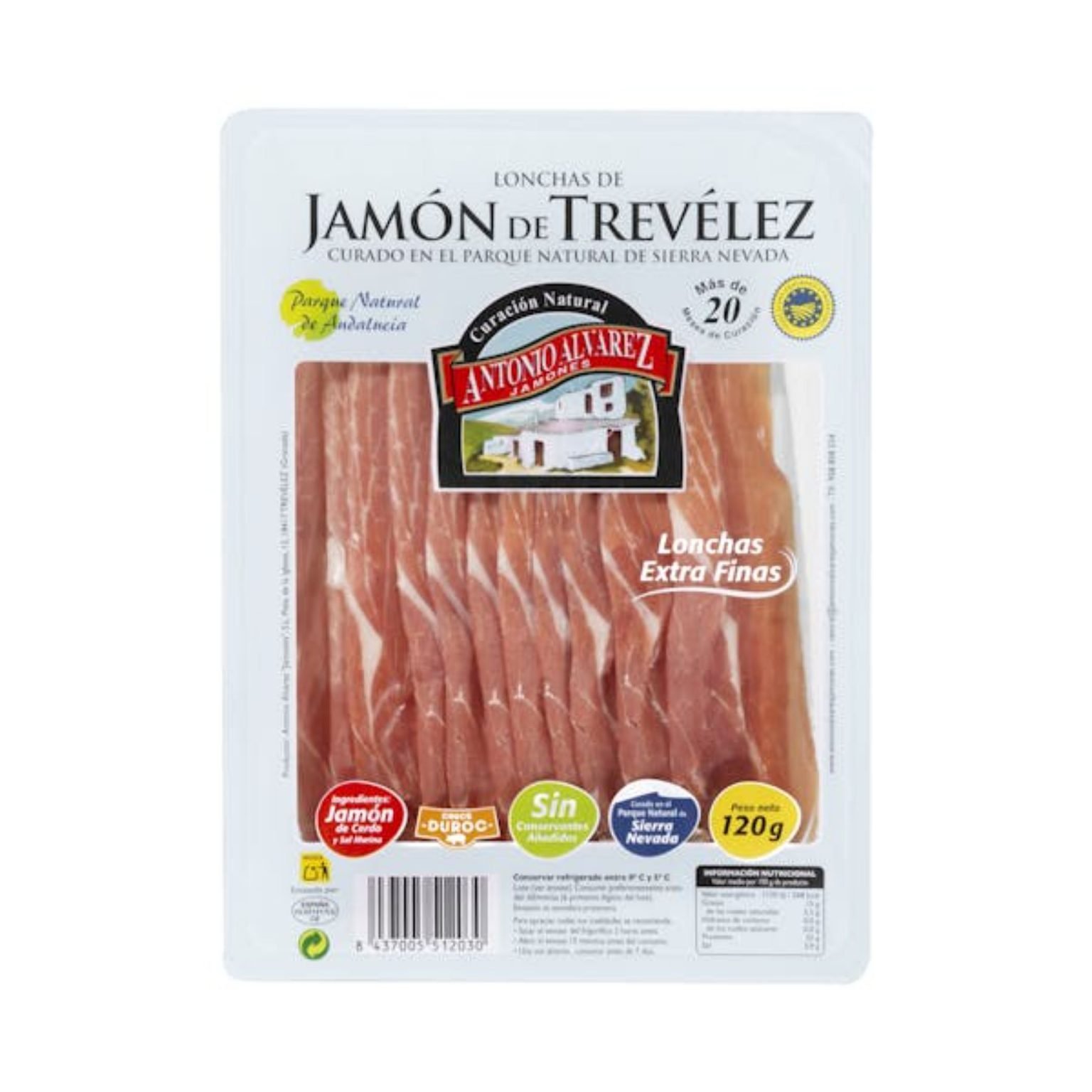 El jamón serrano de Mercadona más saludable: sin azúcar y con sal marina